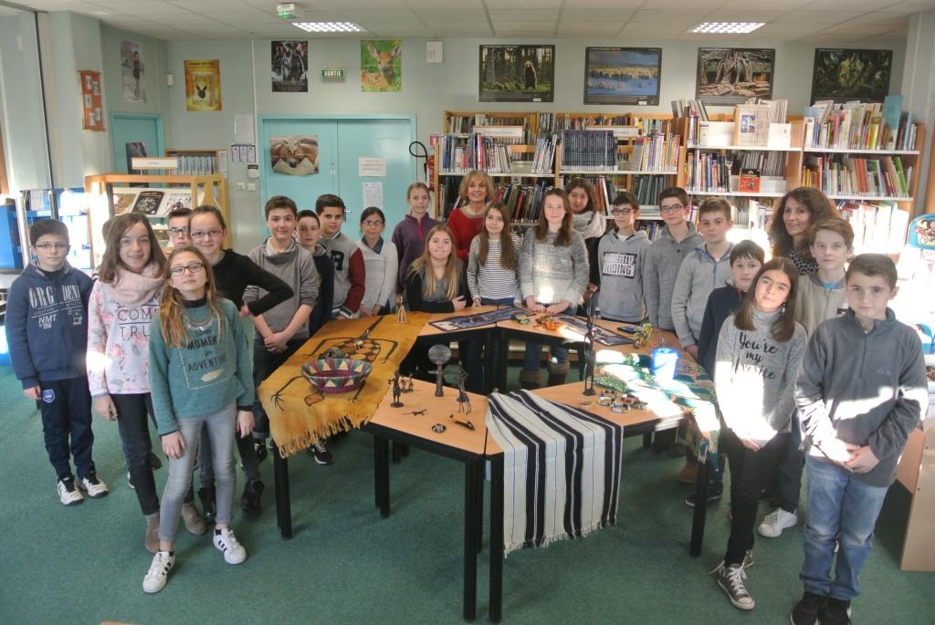 Rencontre avec madame Laval-Maingraud - Collège Jean Moulin