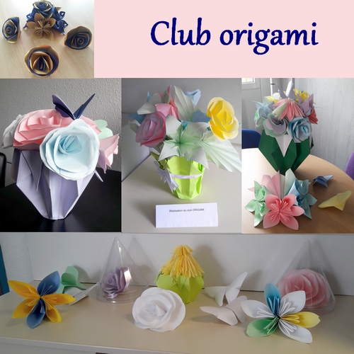 Club origami 2018/2019 - Collège Simone Veil