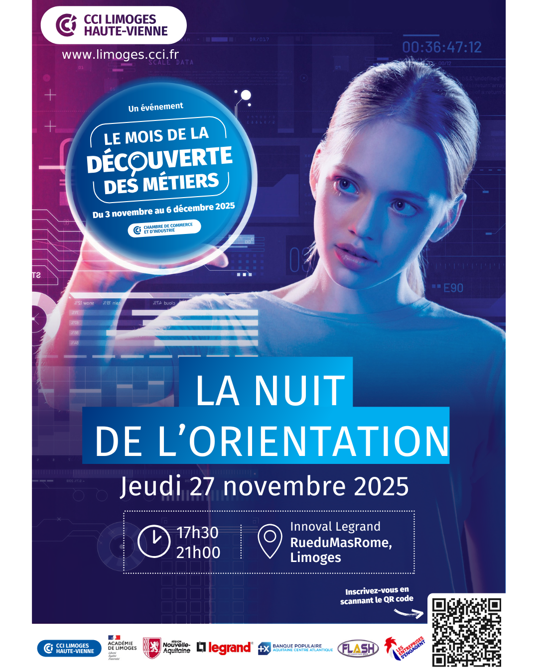 吝 Nuit de l'Orientation le 27/11/2025, 17h30-21h - [Lycée Professionnel Edouard Vaillant]
